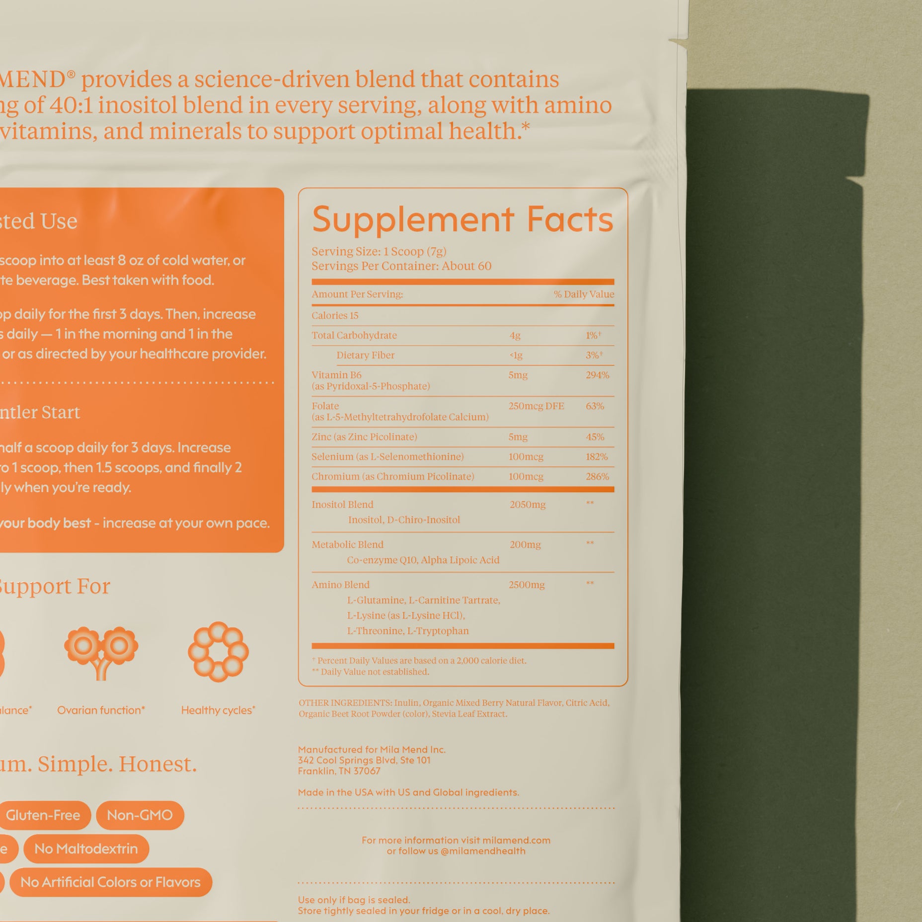 Hormone Balance Supplements & PCOS | Milamend